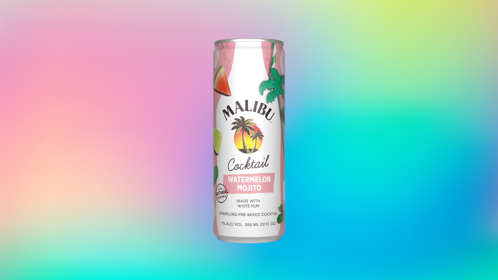 Malibu Watermelon Mojito Can – Malibu Drinks